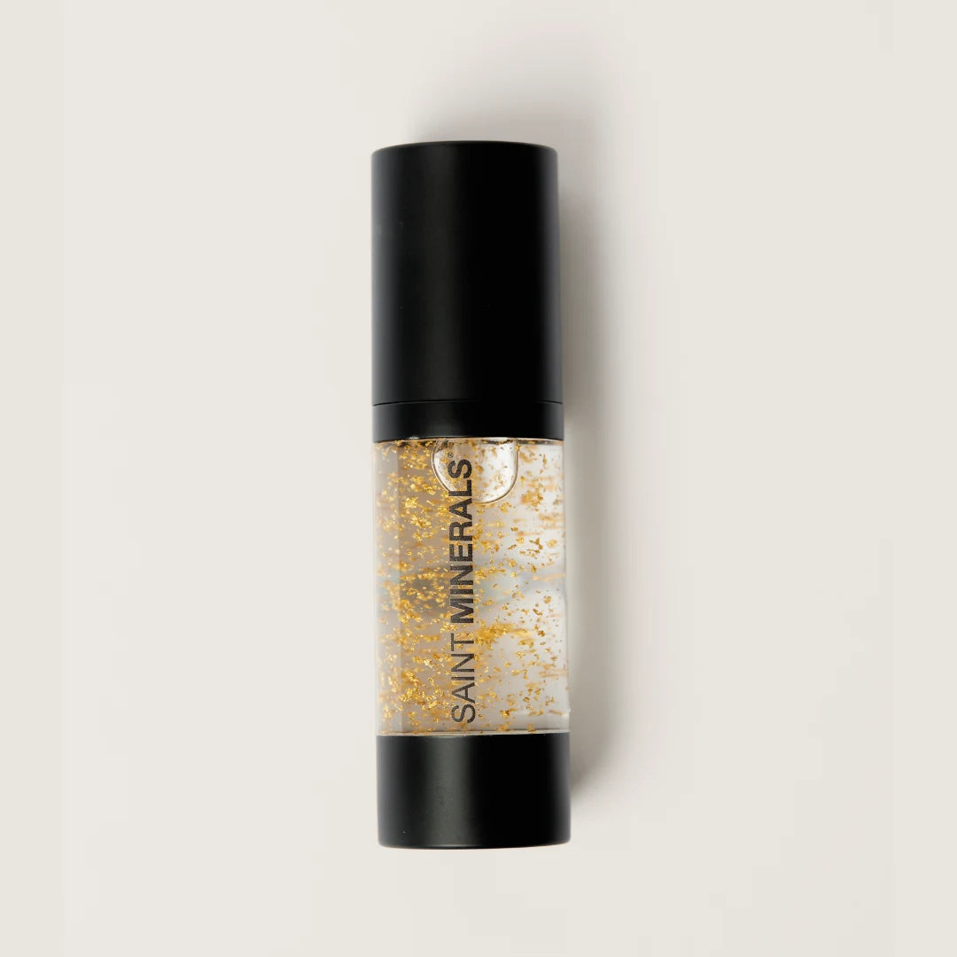 Saint Minerals 24K Golden Glow Primer | Five Star Day Spa