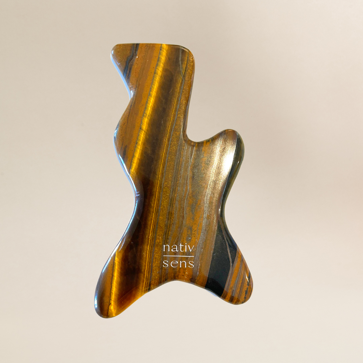 Nativ Sens Tiger's Eye Body Gua Sha | Five Star Day Spa